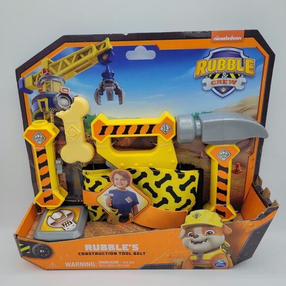 Paw Patrol | Toys | Rubbles Construction Tool Belt Nickeloden Paw ...
